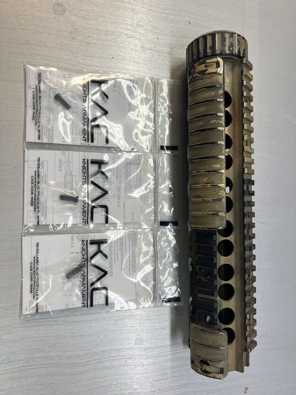 Knights Armament KAC MK11 Mod 0 Rail RAS SR25 Match M110 - Page 1 ...
