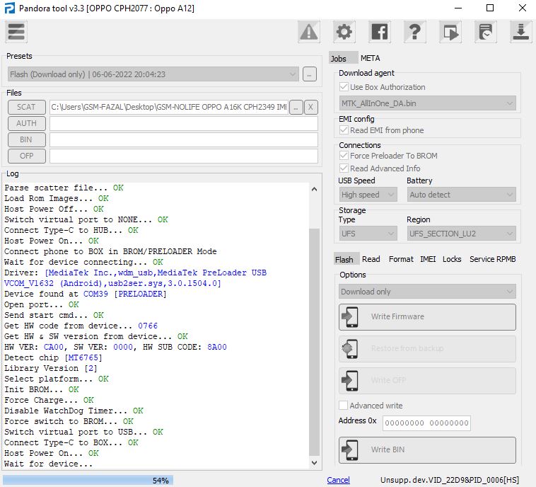 Oppo A16K CPH2349_11_A_06 IMEI repair done [Done] - Page 2 - GSM-Forum