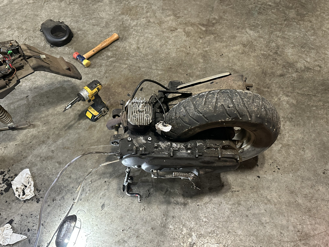 1997 Pre-bug Zuma build | 49ccScoot.com Scooter Forums