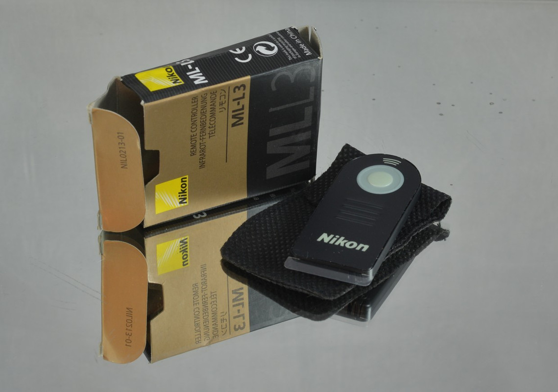Dálkový ovladač Nikon ML-L3 pro D3000 D5000 D5100 D90 D80 D60 D3300 D40 ...