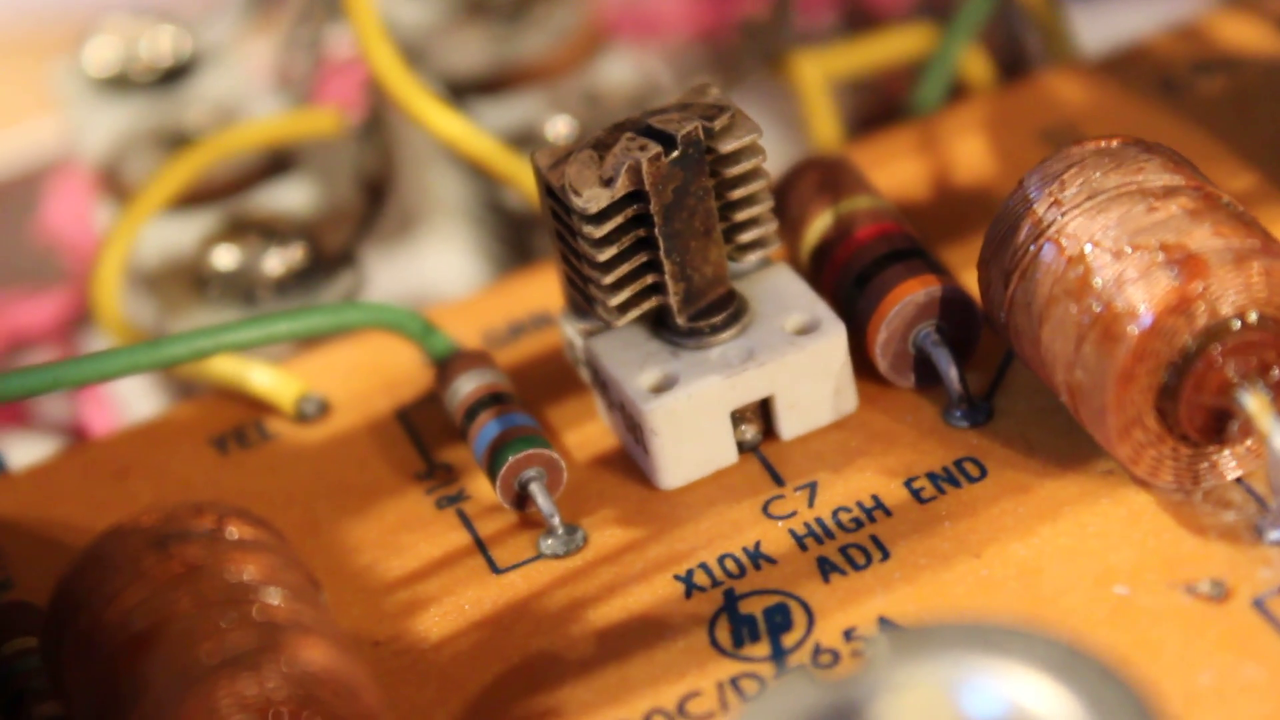 Restoring an HP 200CD Wide Range Oscillator in 30 seconds : r ...