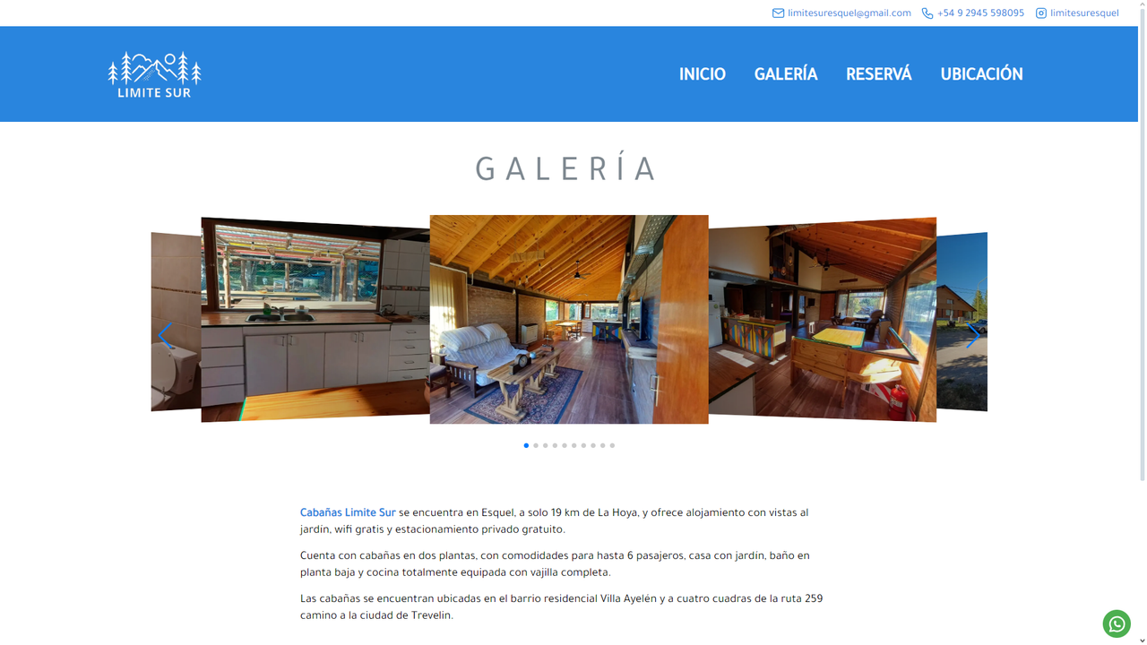 GitHub - mdiannibelli/limite-sur: Website for a client who has a cabin in the south in the ...