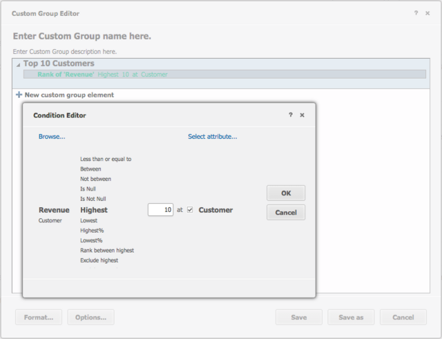 Tutorial - Create a 'Top 10 Contributors vs. All Others' report in ...