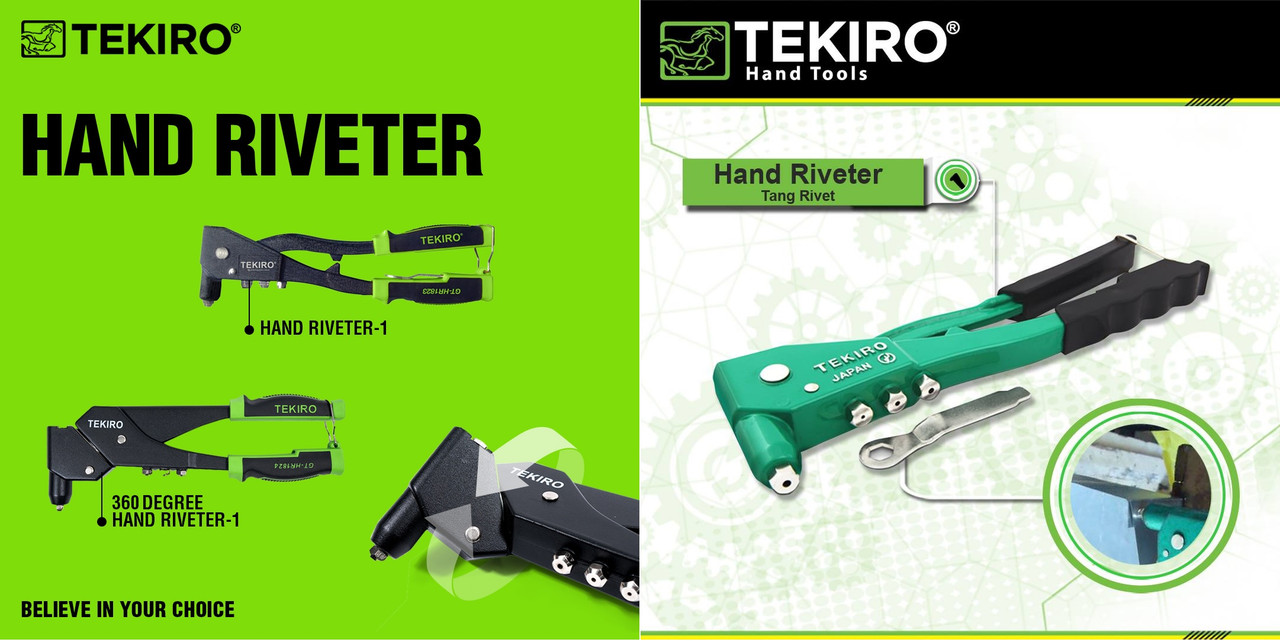 Jual Tekiro Tang rivet-rifet-Hand riveter Original di Seller K&R Shop ...