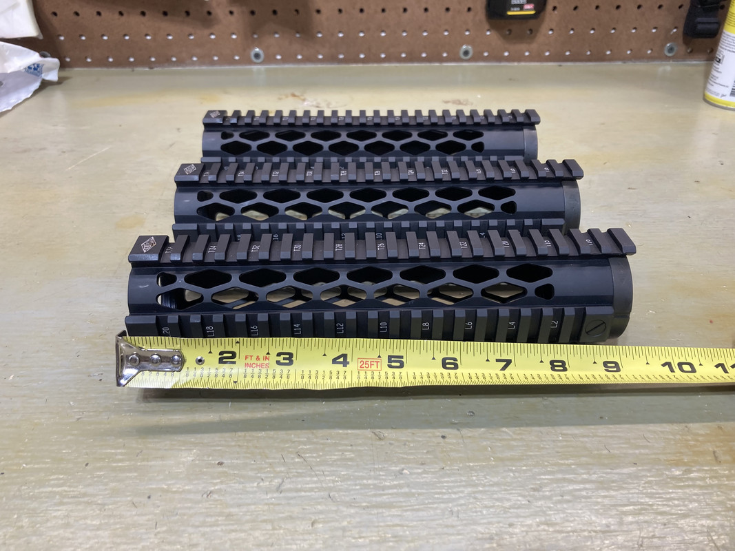 Price Drop- 2 YHM 9.25" Diamond Series Quad Rails-$45 shipped - AR15.COM