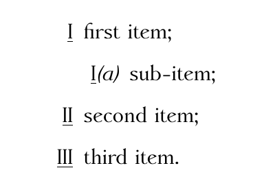 LaTeX lists | Vladar's Blog
