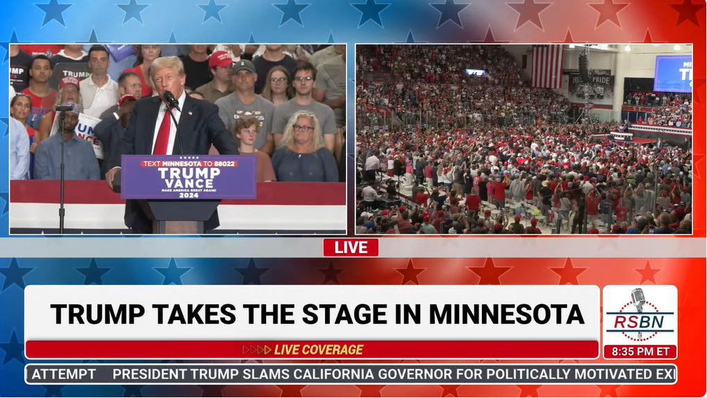 LIVE: President Trump and JD Vance Hold a Rally in St. Cloud, Minnesota ...