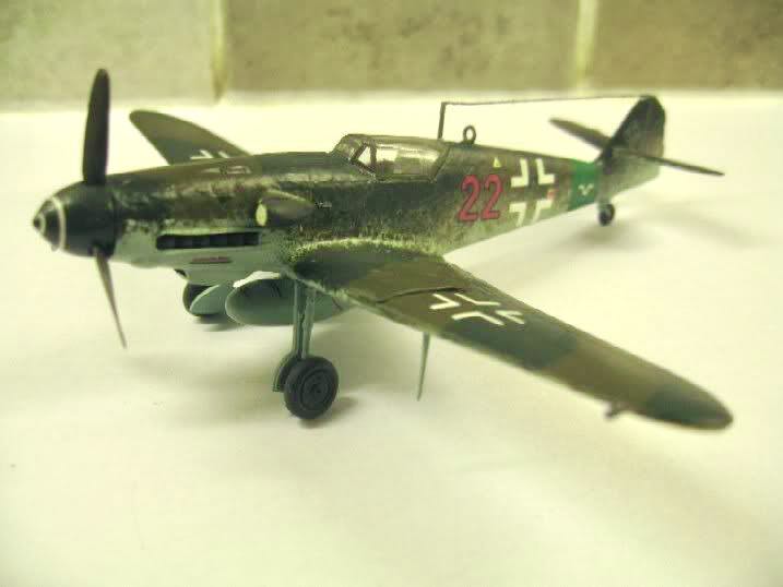 The One That Got Away - 1/48 Airfix Messerschmitt Bf 109E-4, Franz von Werra, II./JG 3 August ...