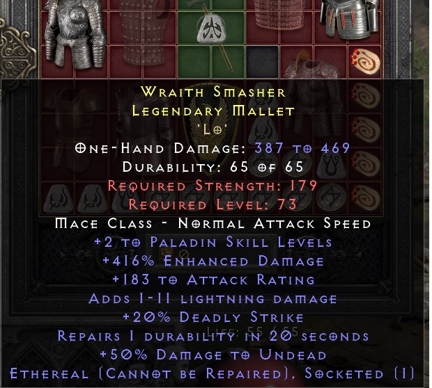Legendary Mallet Cruel Erep - Topic - d2jsp