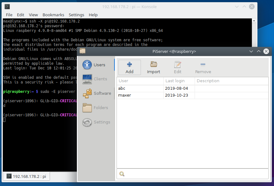 Solved Piserver Via Terminal Raspberry Pi Forums