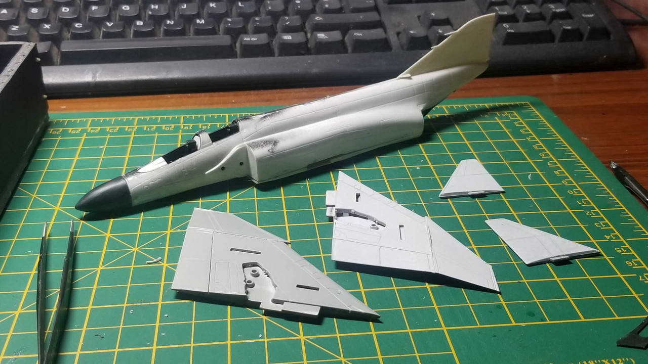 PK404 F4 PHANTOM. The Flying Can Opener FINISHED - Matchbox 50th ...