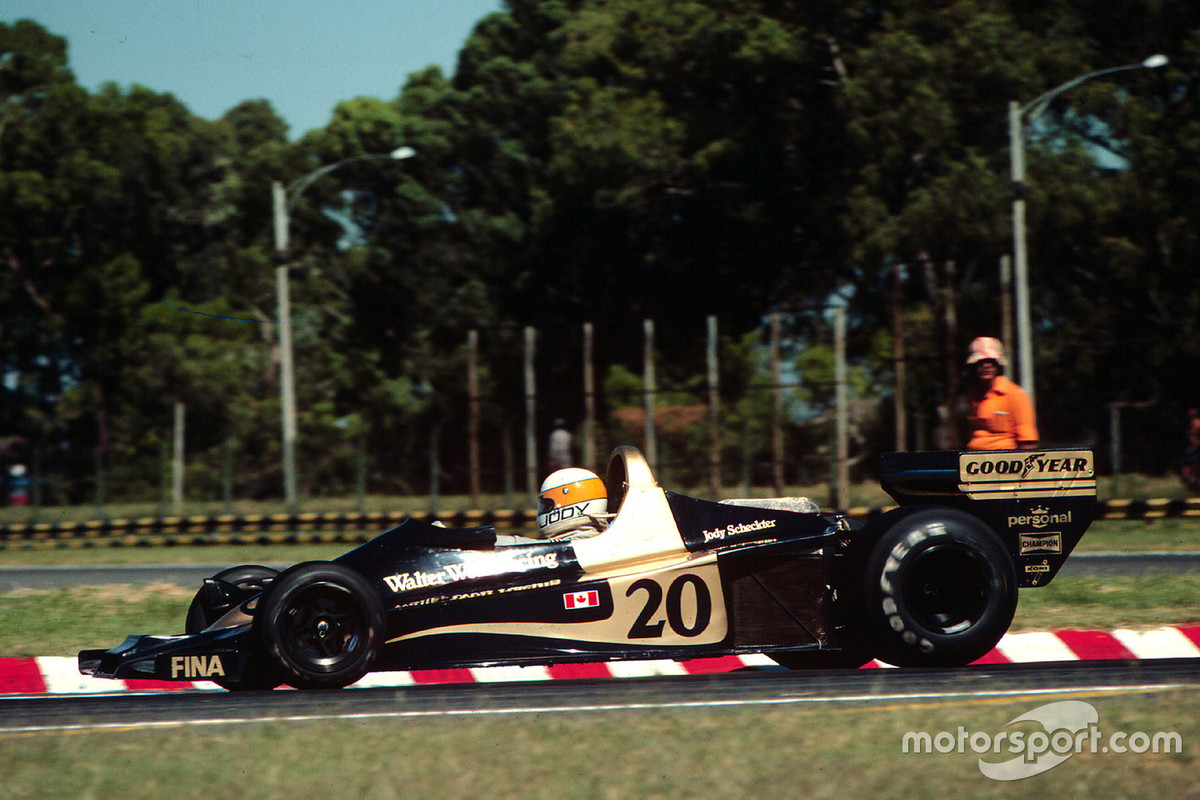 f1 argentinian gp 1977 jody scheckter wolf wr1 ford — Postimages