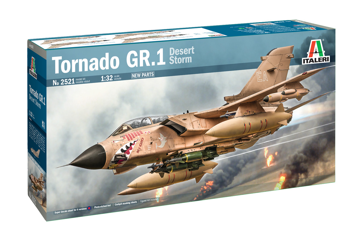 1/32 - MRCA Tornado by Italeri - GR.4, ECR & IDS released - new GR.1/IDS Desert Storm boxing in ...