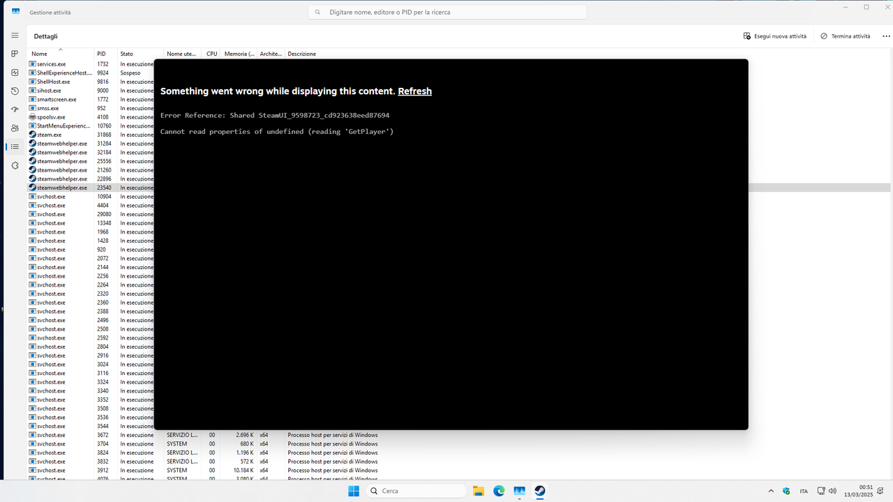 Steam web helper not responding :: Help and Tips
