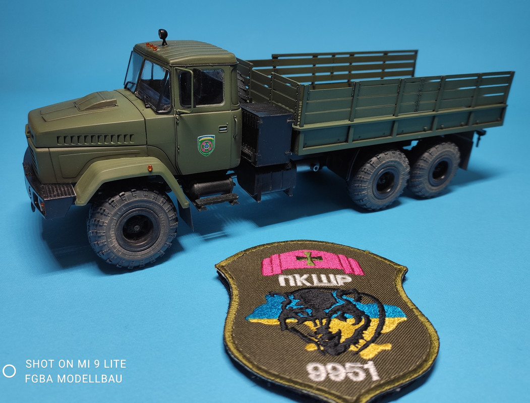 KrAZ-6322 Ukraine Border Guard, 1:35 Takom - Non-LSP Works - Large ...