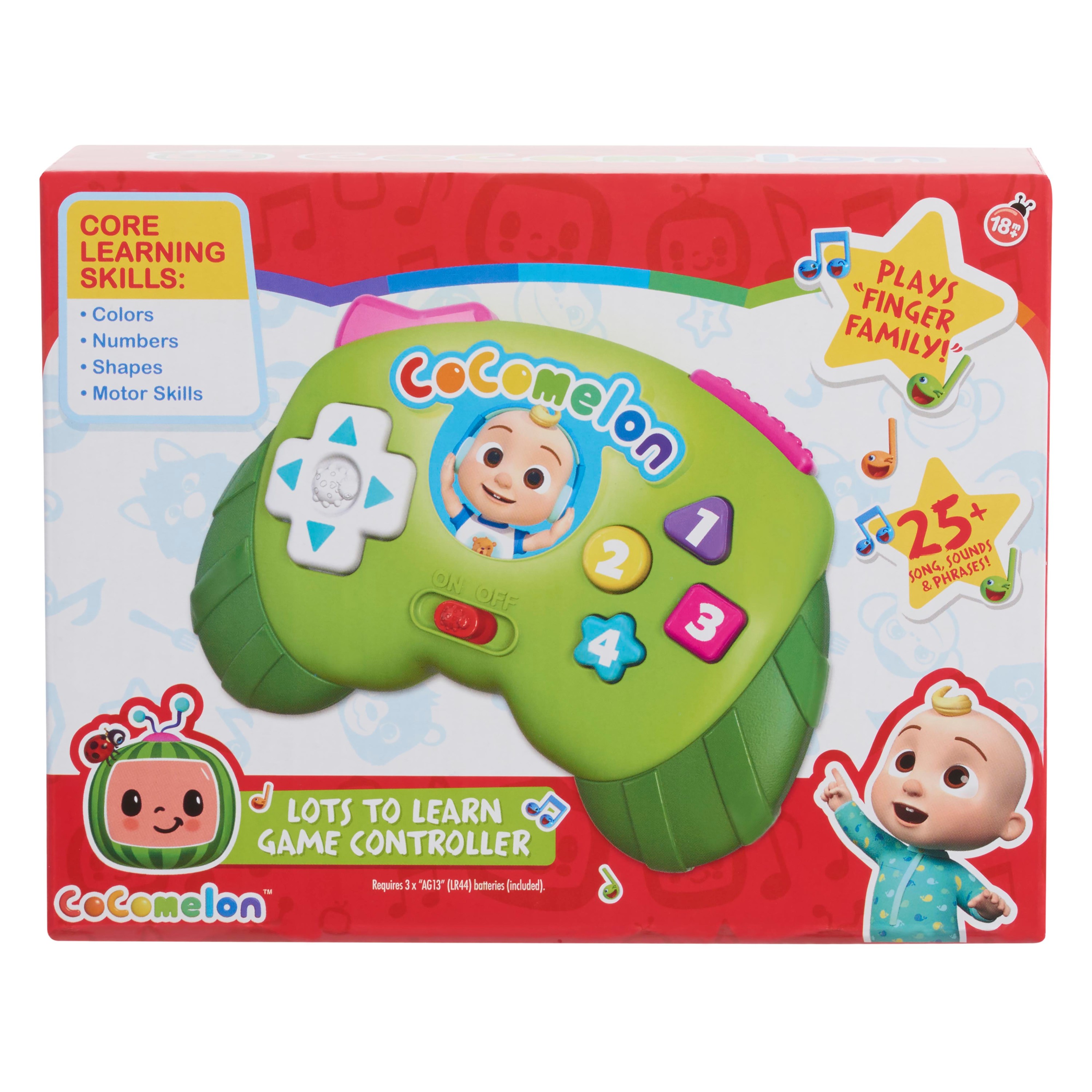 96194 Cocomelon Lots to Learn Game Controller Amazon In Package — Postimages