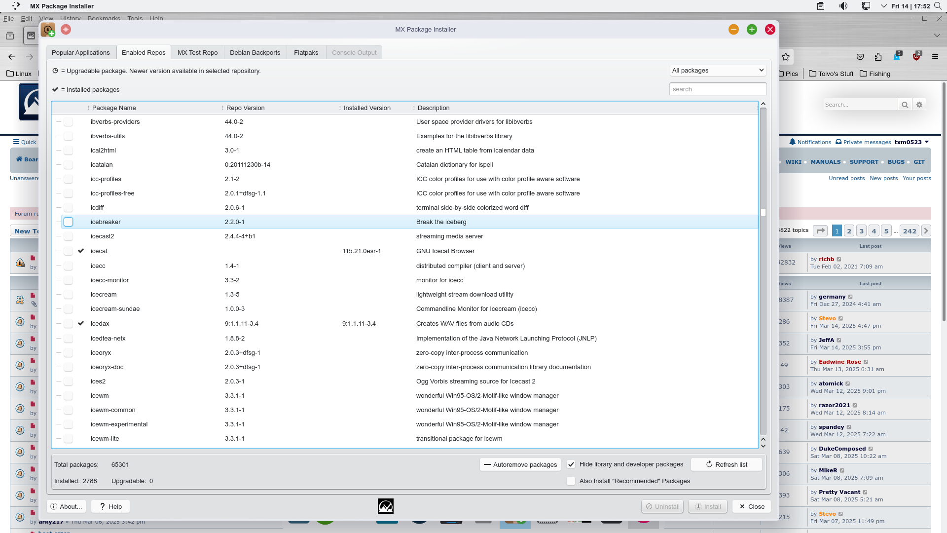 MX package Installer Icecat — Postimages