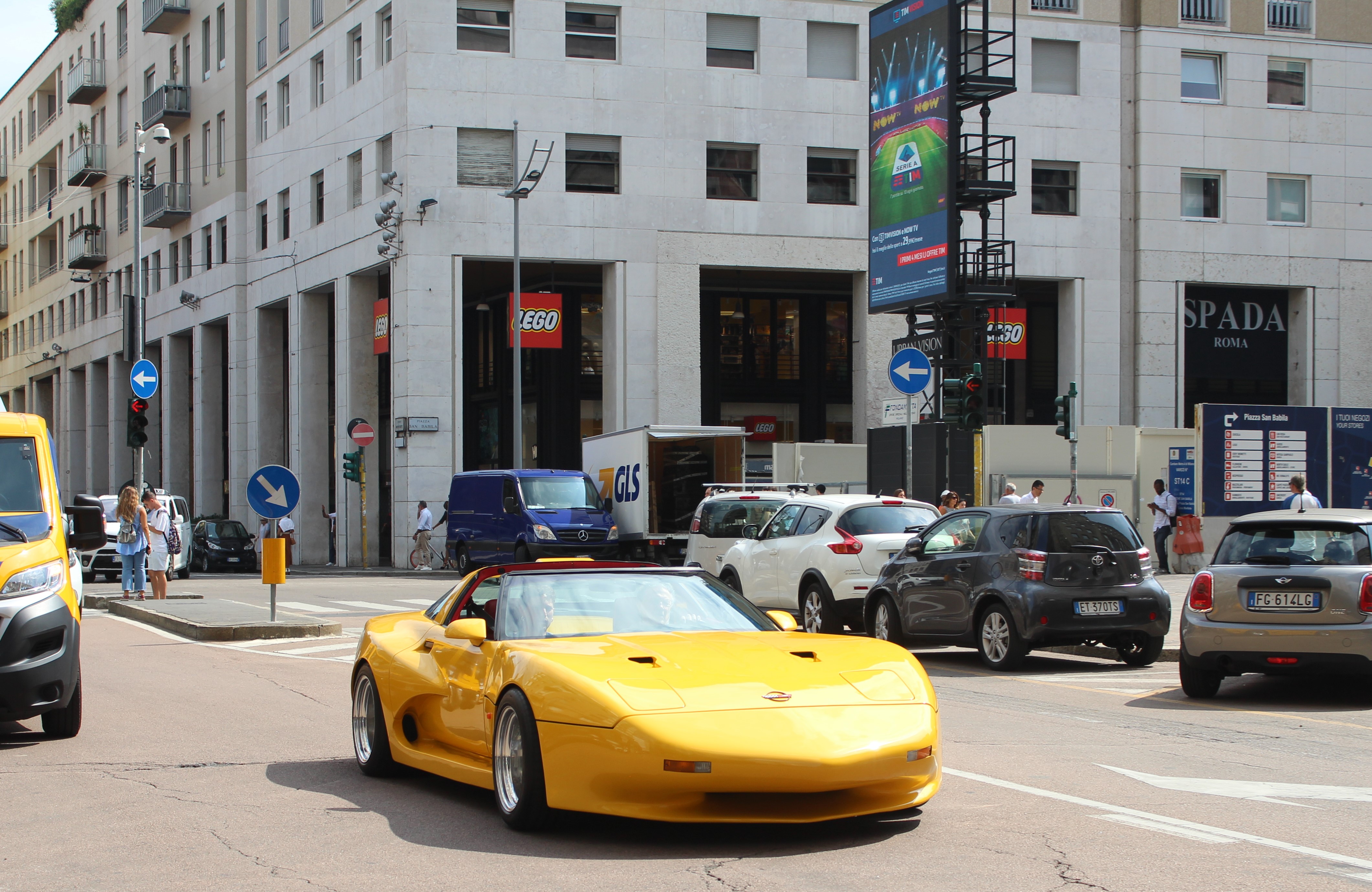 Chevrolet Corvette C4 Geiger targa ZA 464 GF (front) — Postimages