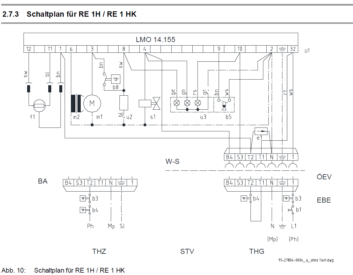 Schaltplan RE 1 HK — Postimages