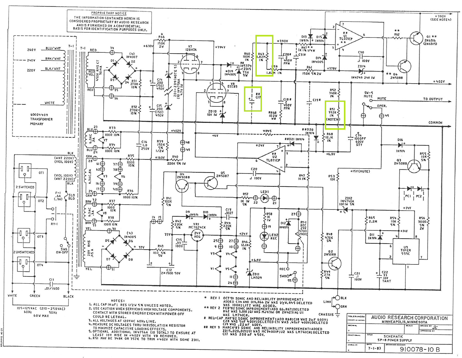 SP 8 Final PSU changes — Postimages