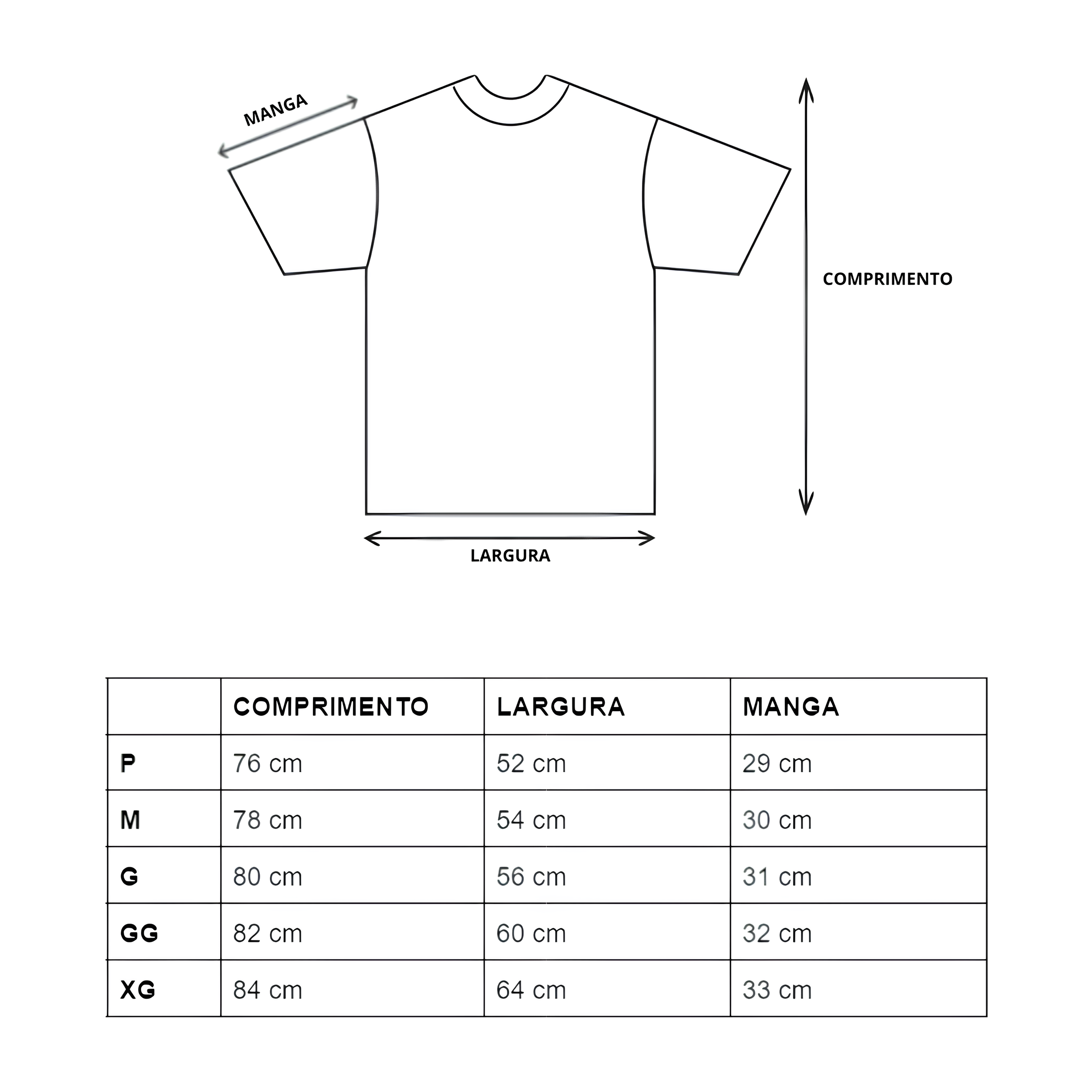 GUIA DE MEDIDAS — Postimages