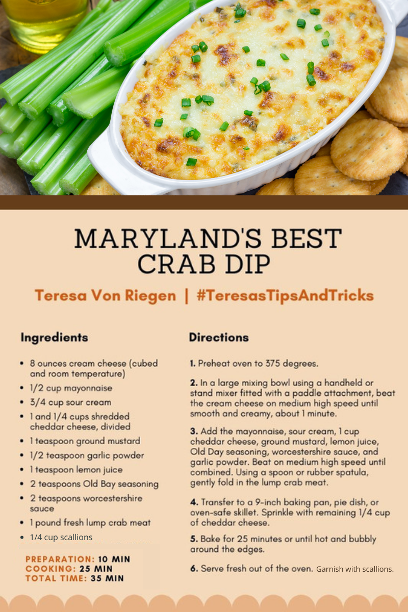 crab dip recipe card revised — Postimages