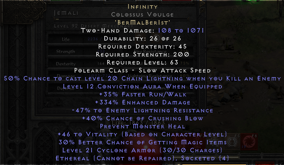 Infinity Cv 334% Ed - Topic - d2jsp