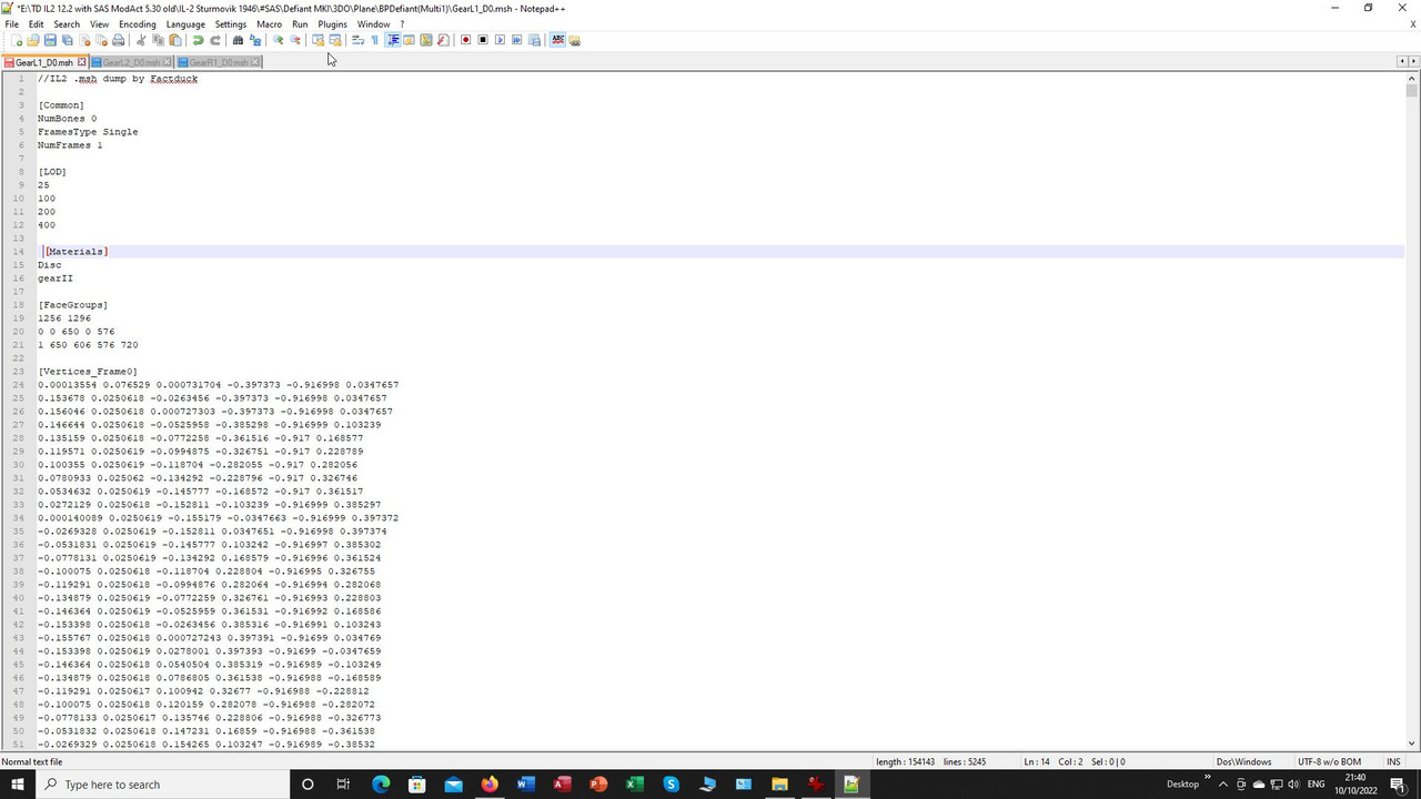 New 3D For BP Defiant