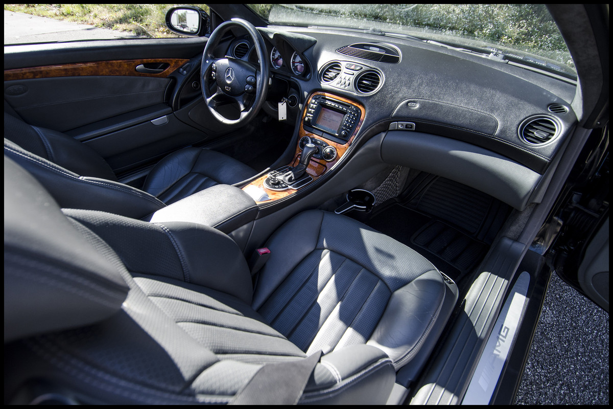 I drove an actual Mercedes SL55 convertible today : r/thesopranos