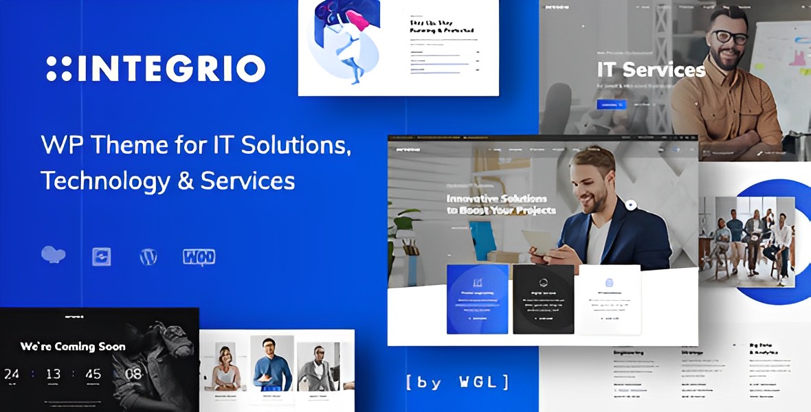 Integrio – IT Solutions And Services Company WordPress Theme – Bliter GPL