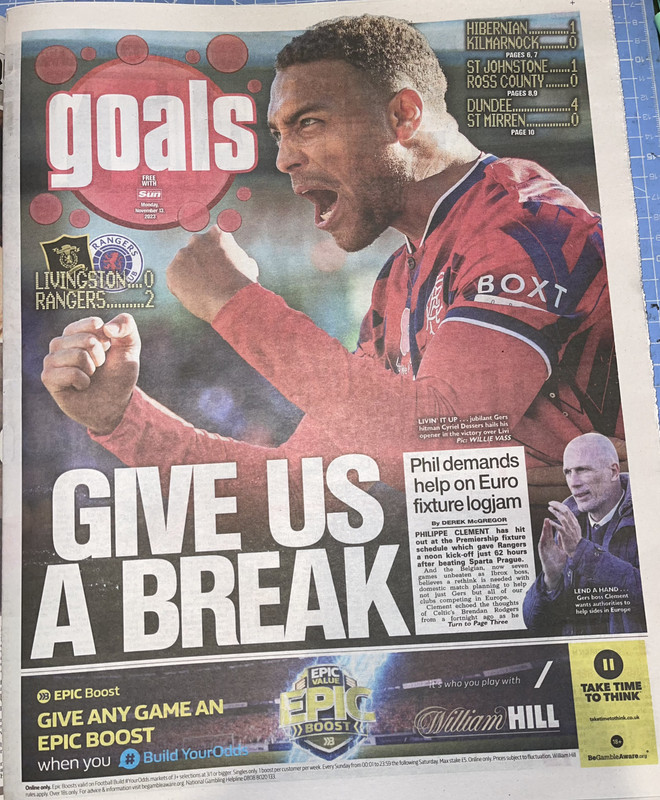 Back Pages - Monday's Back Pages - 36 images | FollowFollow.com