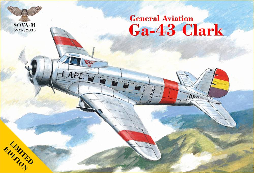 1/72 - General Aviation GA-43 Clark by SOVA-M - released - The ...