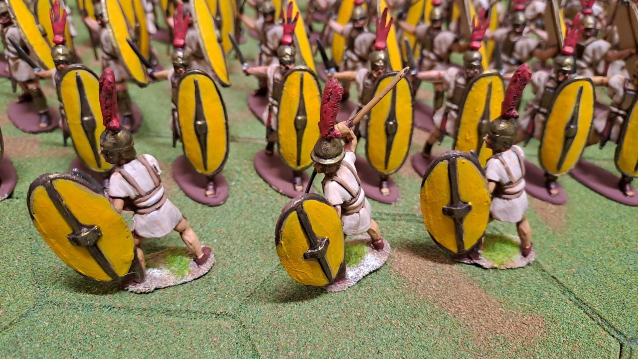 Scipios army PUNIC W 54 MM Roman hastati & velites 04 — Postimages