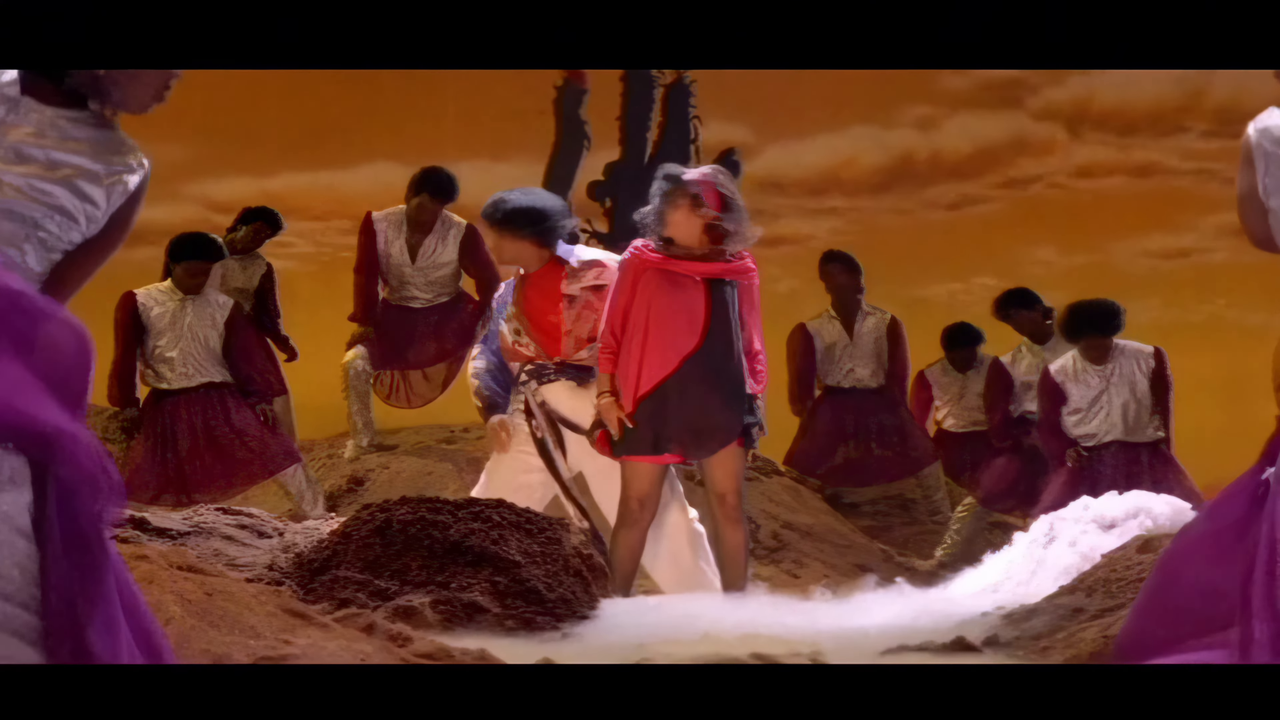 Ninu Road Meeda 4 K Video Song Allari Alludu Movie Nagarjuna2025 04 27 ...