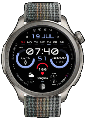 Engine Wear OS watch face ( Amazfit Balance ) by asoo - Amazfit Balance ...
