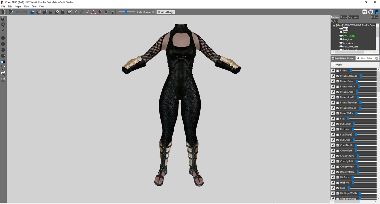 HIVE Stealth Combat Suit Mark IV — Postimages