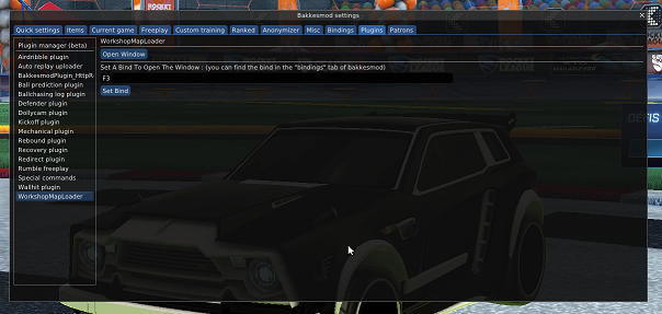 Workshop Map Loader & Downloader | BakkesMod Plugins