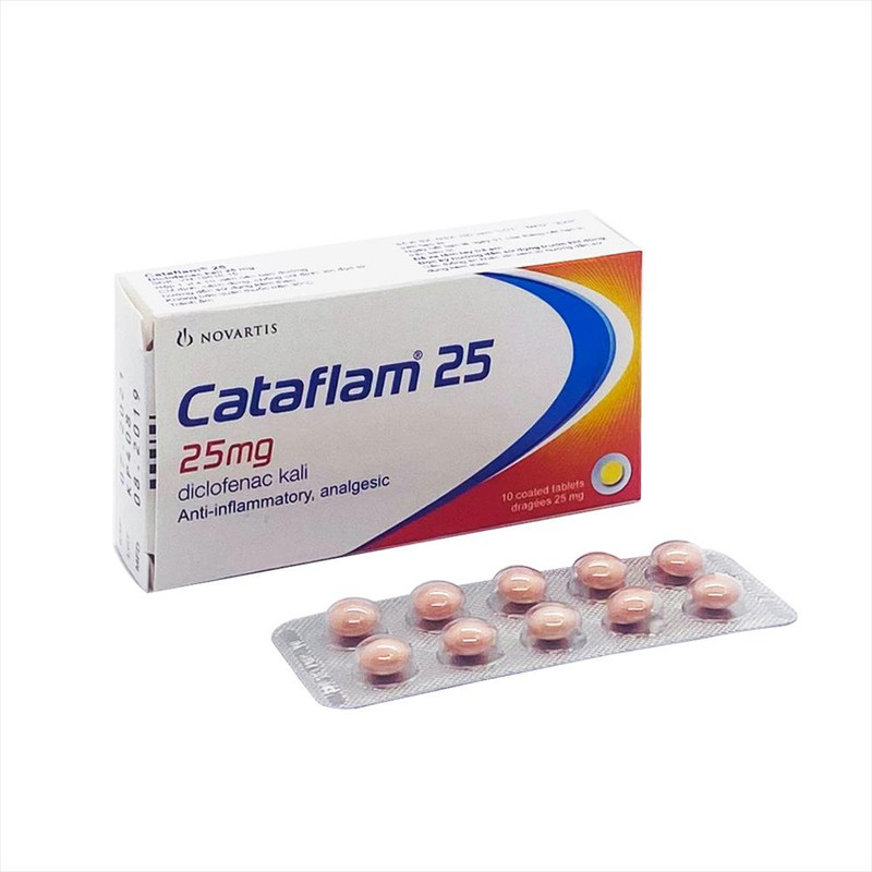 Cataflam 25mg Novartis Hộp 10 viên — Postimages