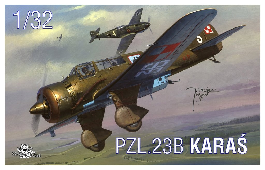 1/32 - Państwowe Zakłady Lotnicze PZL P.23B Karaś 3D printed kit by ...
