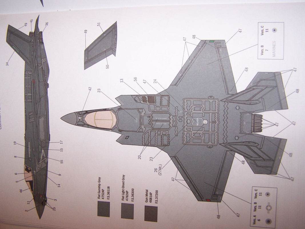 Tim's F-35B Lightning - COMPLETED. - Helicopter / Autogyro / STOVL GB ...