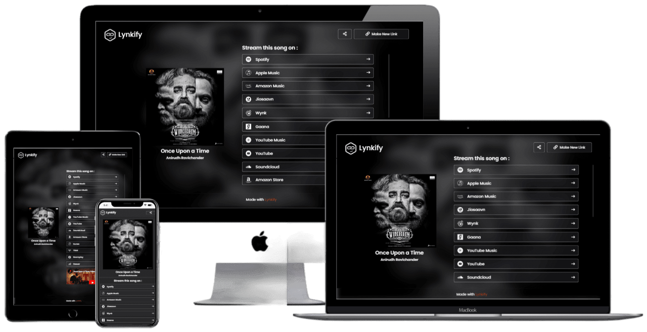 Lynkify - Generate Song Links