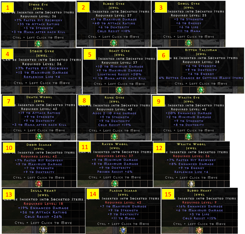 Wts Rare Jewels - Topic - d2jsp