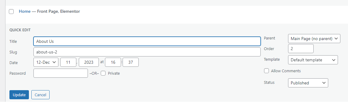 I can’t find the page in my menu/pages! | WordPress.org