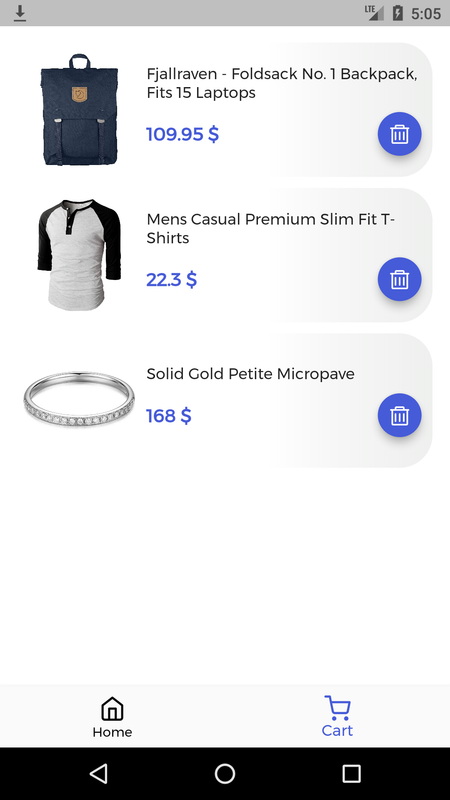Flutter Shopping App Example Use Getx 