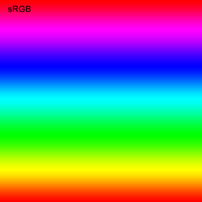 Spectrum created in s RGB — Postimages