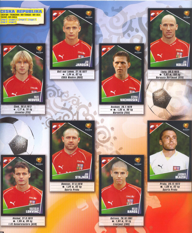 Album UEFA Euro 2004, Portugal Panini 44 — Postimages