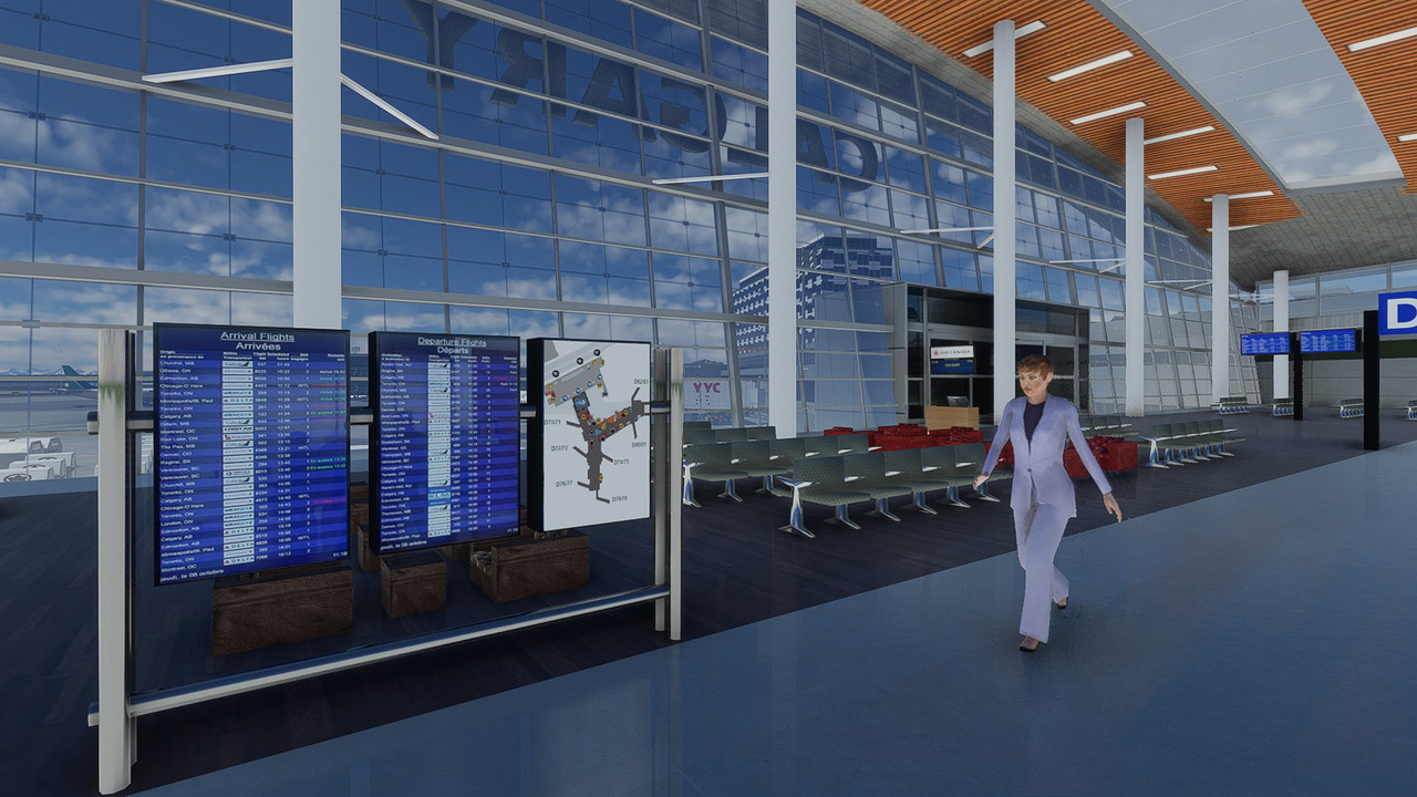 Calgary Airport CYYC - The AVSIM Screen Shots Forum - The AVSIM Community