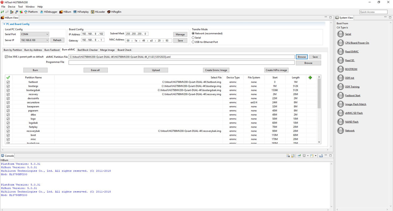 Hitool Full Dump for Hi3798MV200-Qviart DUAL 4K_V1.02 [12012023] with ...