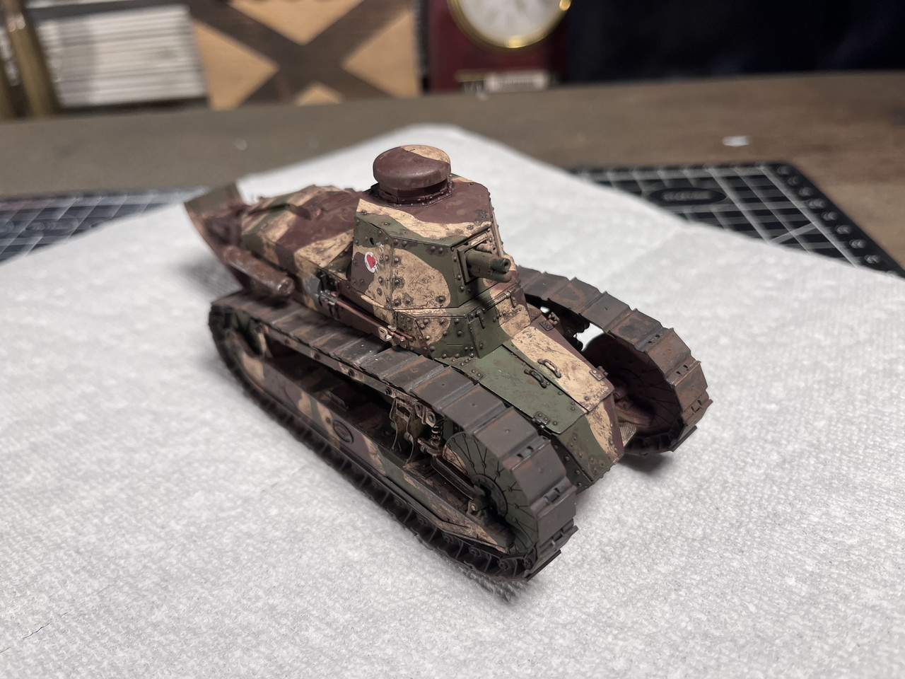Vader’s Model Desk: Renault FT-17 Light Tank | O-T Lounge
