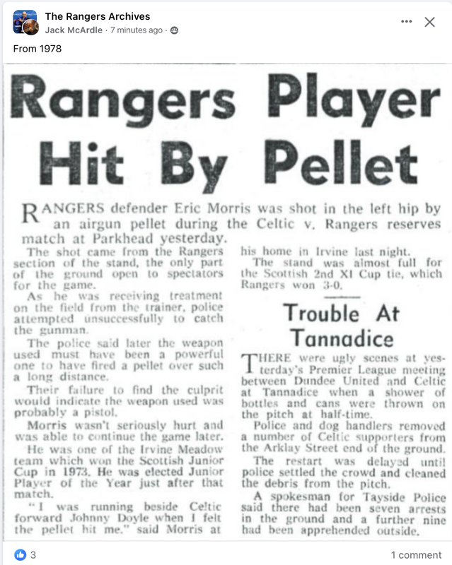 Rangers player shot 1978 Screenshot 2023 10 18 at 21 33 42 — Postimages